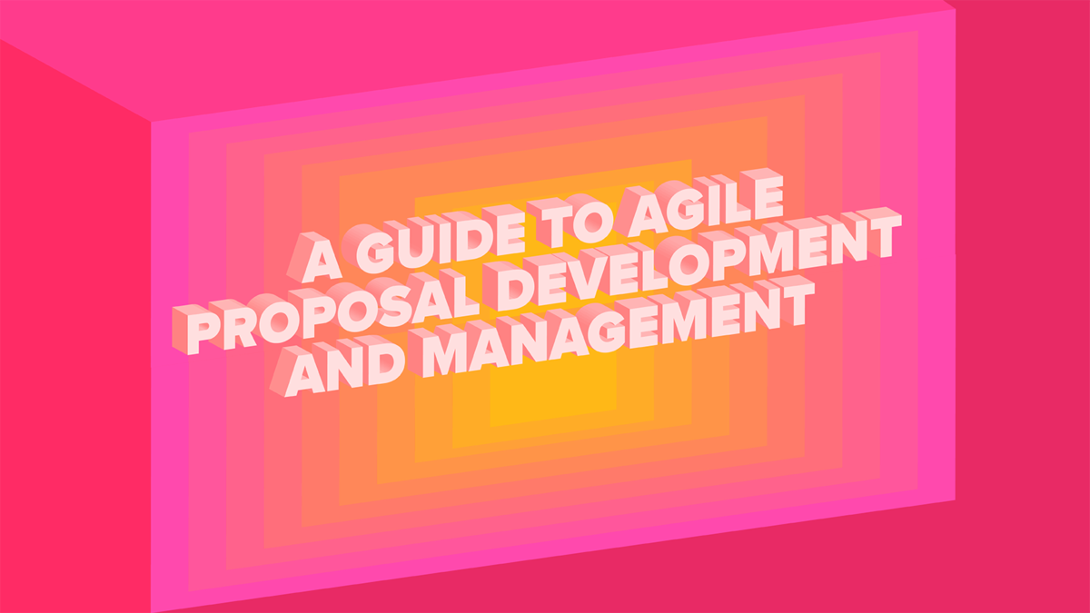 A Guide To Agile Proposal Development And Management Apmp Nca